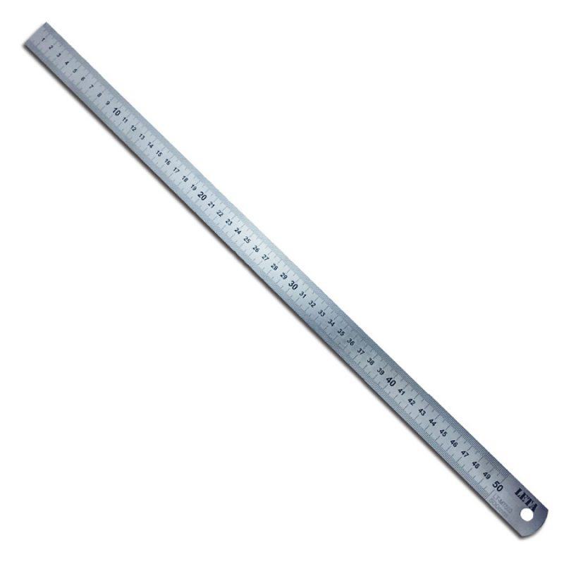Thước sắt 50cm (metal ruler) - Văn phòng phẩm giá rẻ online TPHCM