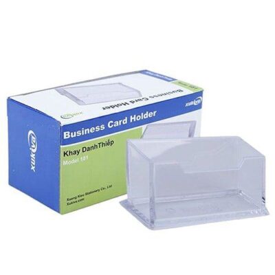 Hộp đựng name card mica Xukiva - Văn phòng phẩm giá rẻ online TPHCM