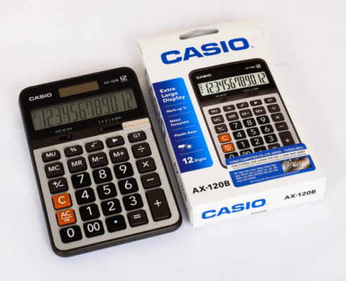 Máy tính Casio AX-120B chính hãng - Văn phòng phẩm giá rẻ online TPHCM