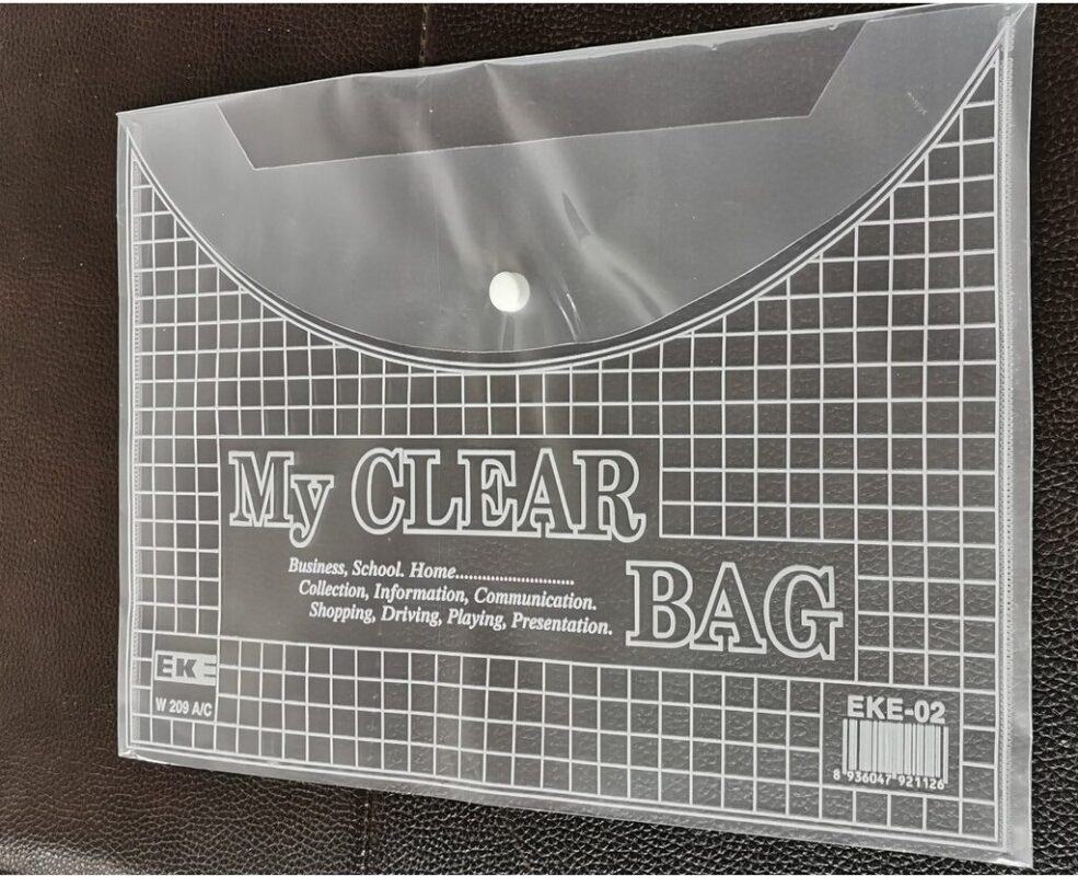 Các loại túi CLEAR BAG - Văn phòng phẩm giá rẻ online TPHCM